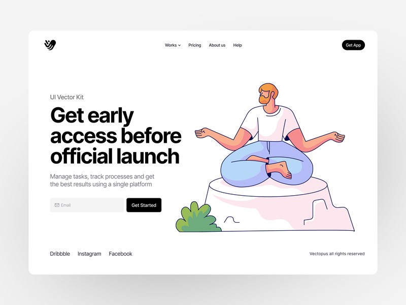 Sol Vector illustrations for web